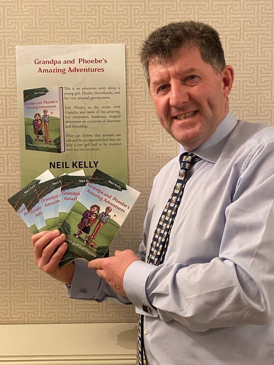 Lymm RFC President launches children’s book for charity | Lymm RFC