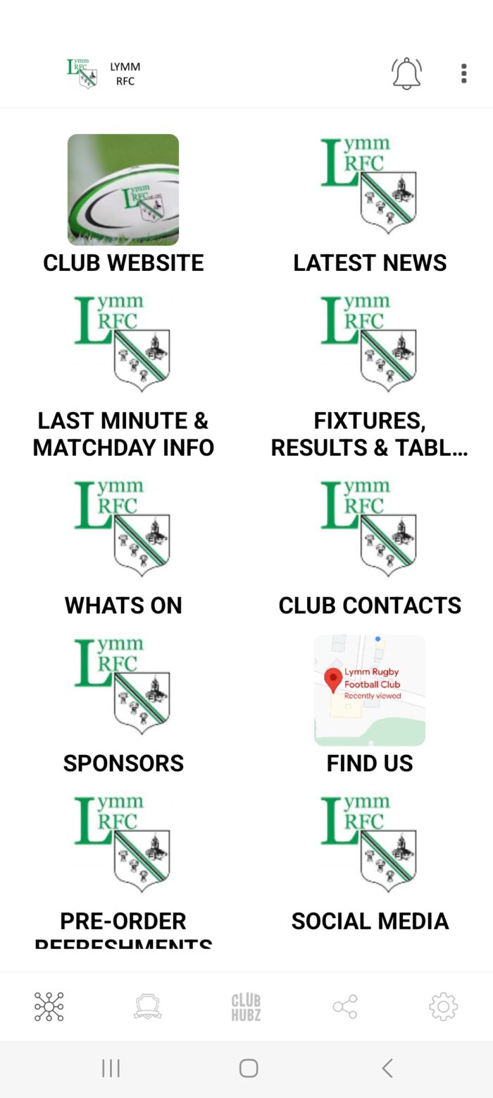 Your New Mobile App To Stay Connected | Lymm RFC