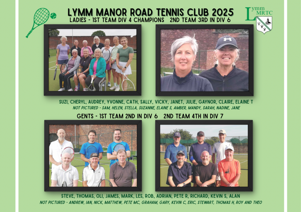 Lymm Manor Road Tennis Club 2025 Summer Success | Lymm RFC