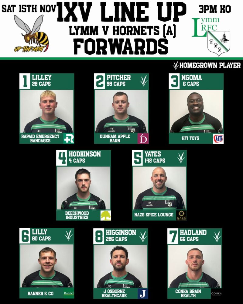 1st XV Away to Hornets - Saturday 15th November 2025 | Lymm RFC
